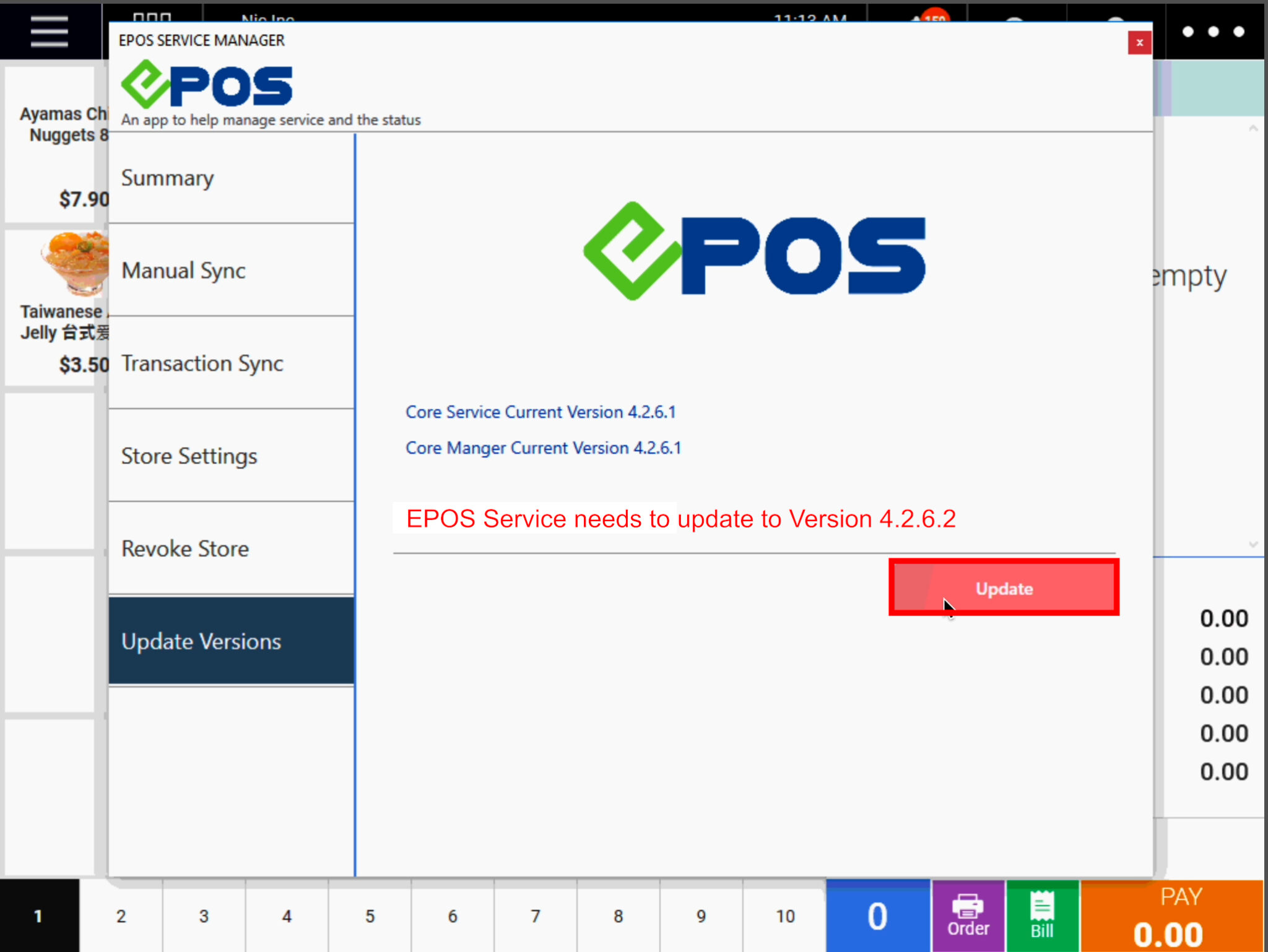 How to Update POS | EPOS POS System