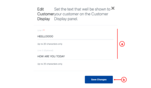 Customer Display | EPOS POS System