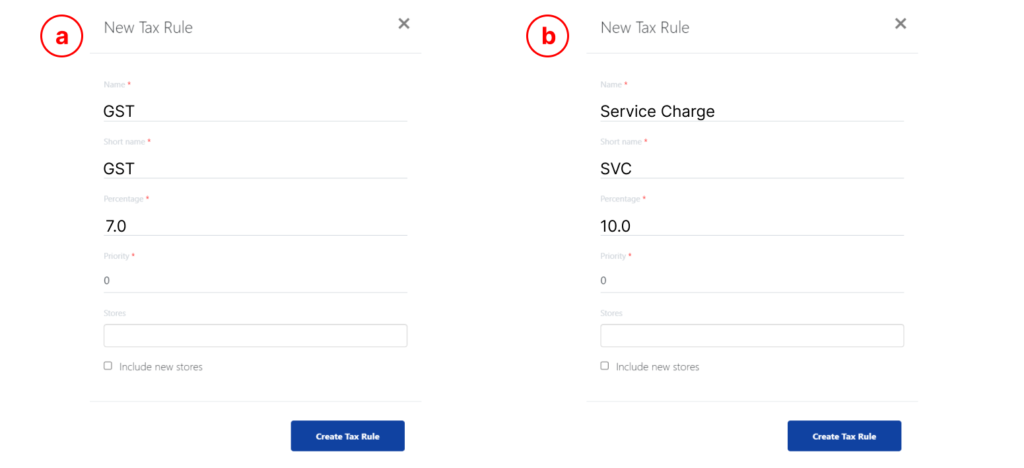 Creating a New Tax Rule and Assigning to Products | EPOS POS System