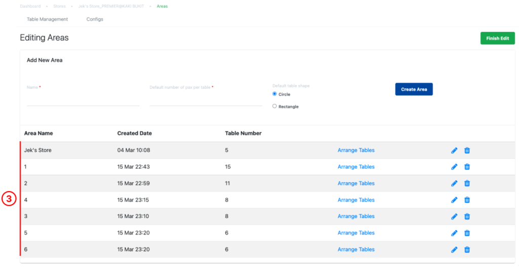 Creating and Managing Table Layout | EPOS POS System