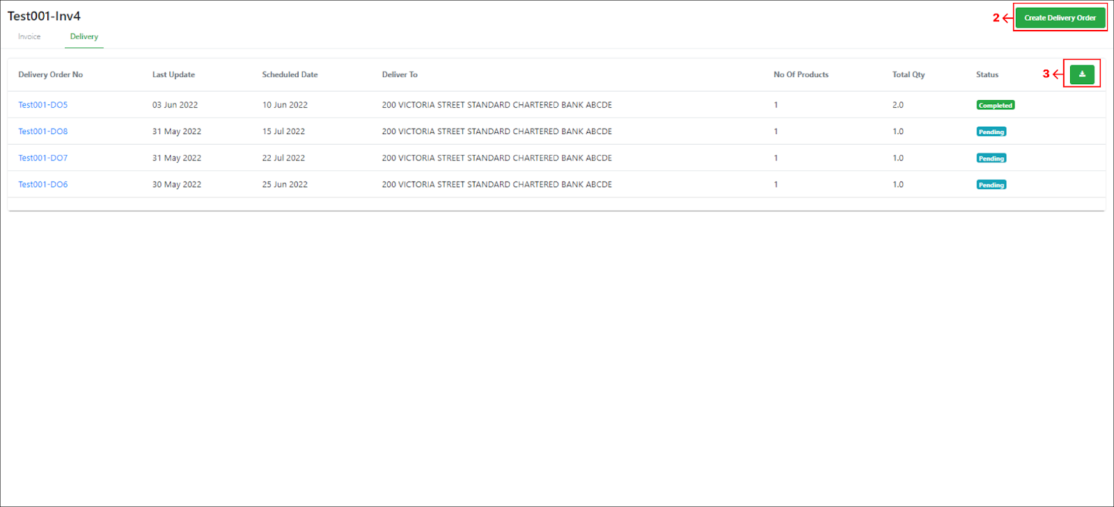 Create A Delivery Order | EPOS POS System