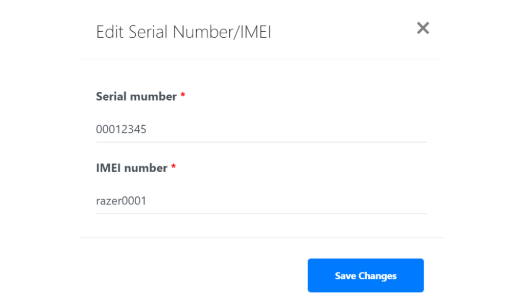 Adding Serial Numbers/IMEI to Serial Number Products | EPOS POS System