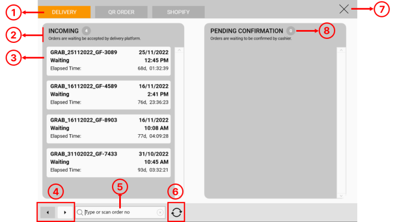 Introduction to UI Interface for Delivery Module | EPOS POS System