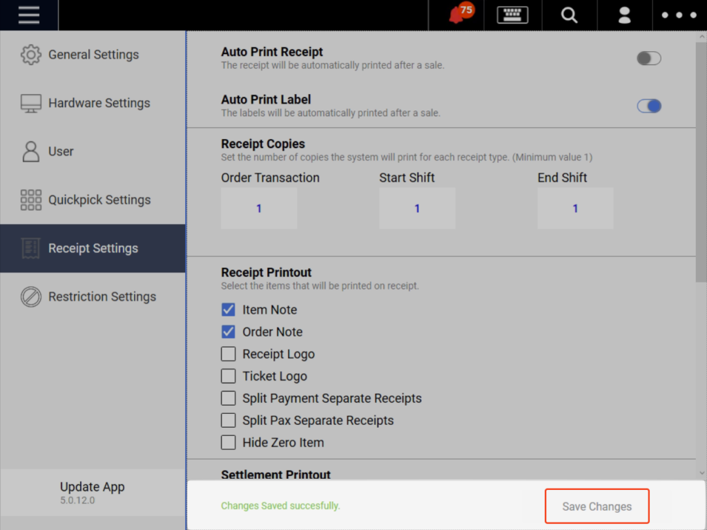Label Printing | EPOS POS System