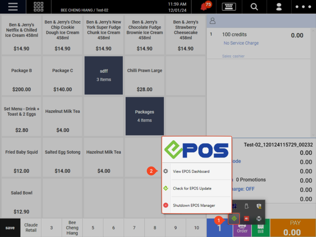Label Printing | EPOS POS System