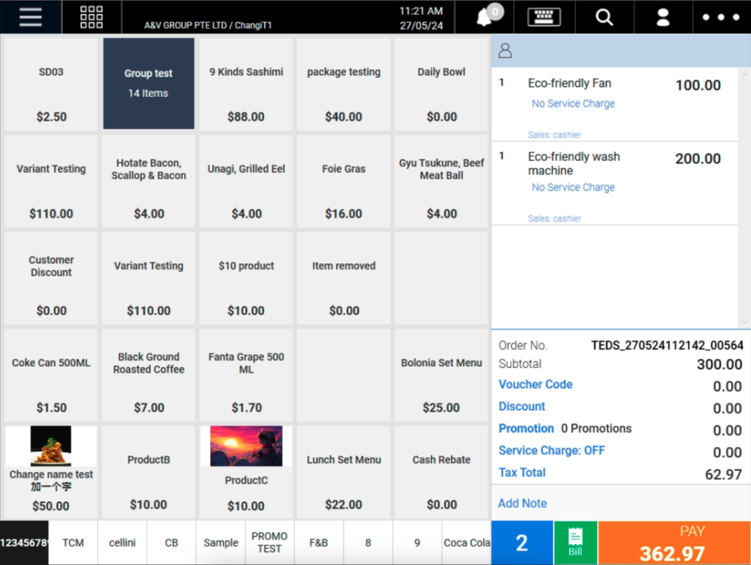 NEA Voucher Payment Method | EPOS POS System