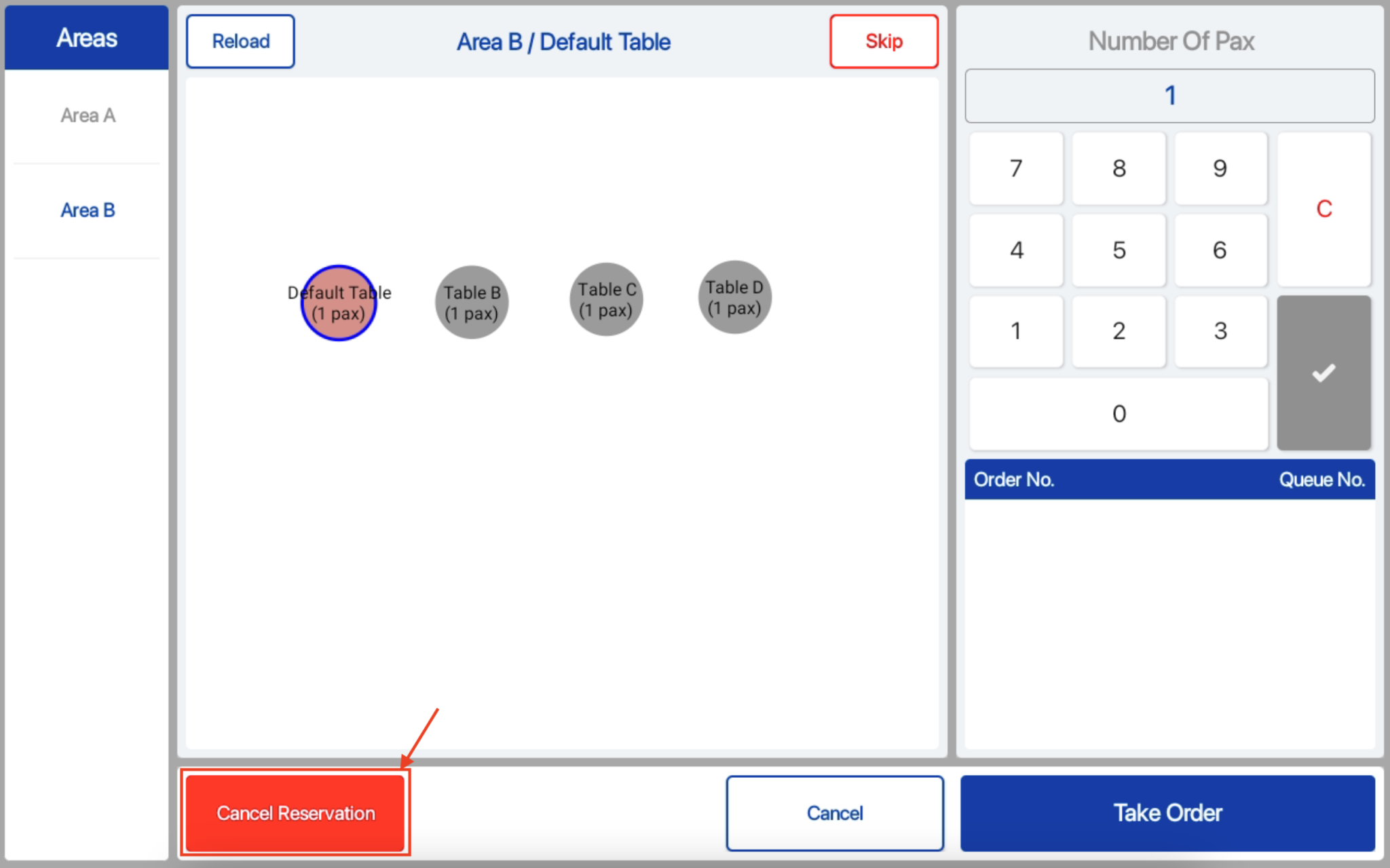 Table Management | EPOS POS System