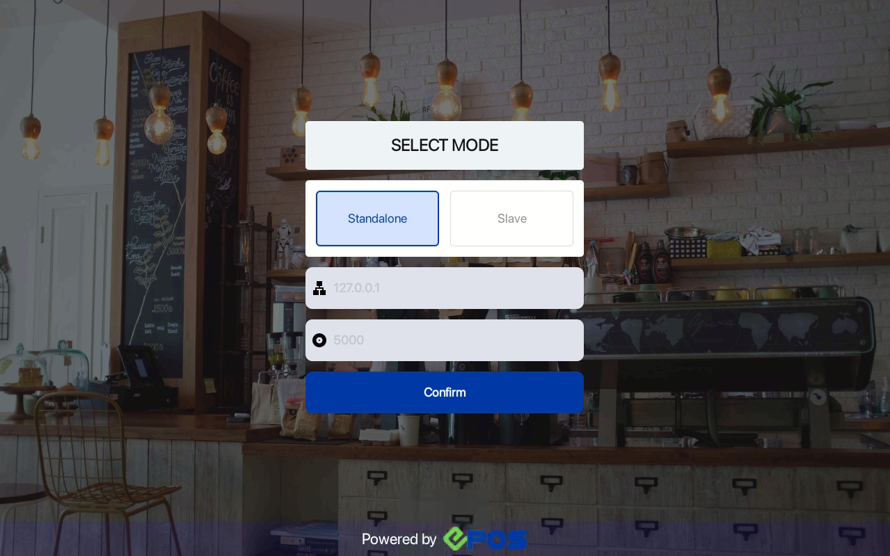 Starting the POS | EPOS POS System