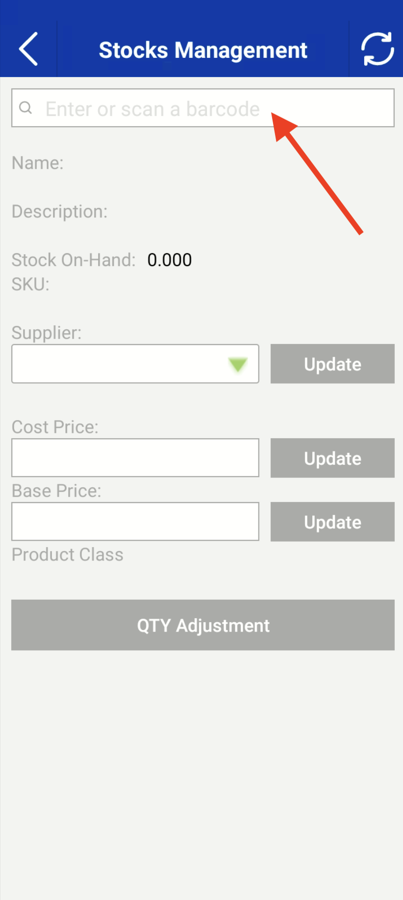 Stocktake Device | EPOS POS System
