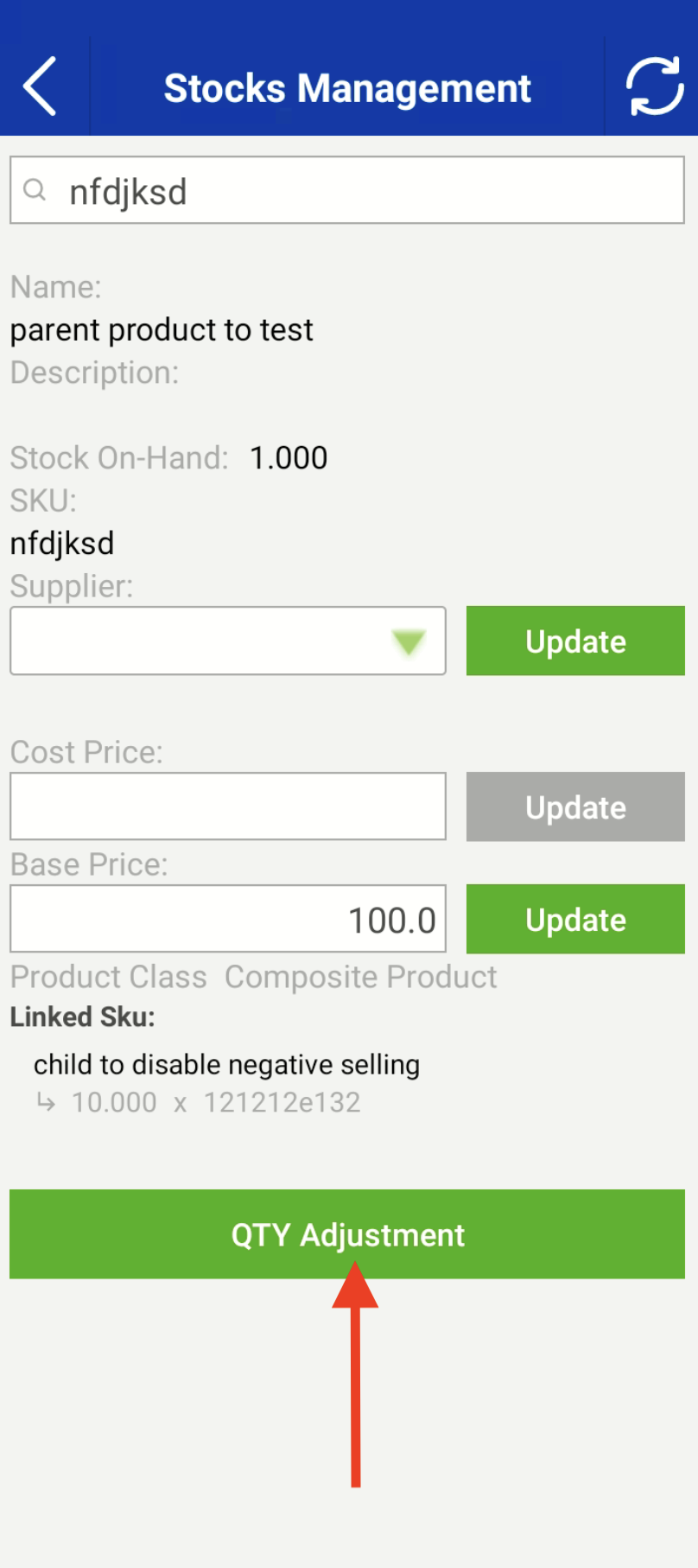 Stocktake Device | EPOS POS System