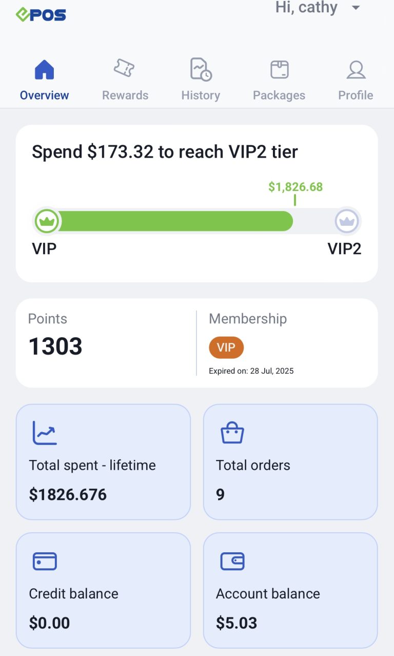 Customer Registration | EPOS POS System