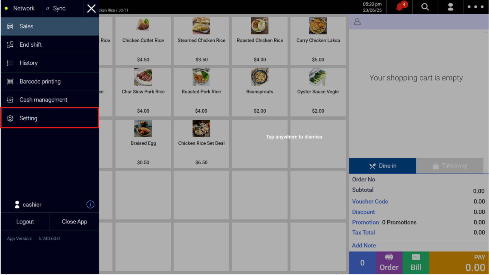 Kiosk & Web Ordering Settings | EPOS POS System